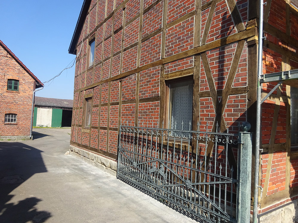Fachwerk Ausmauern Mit Klinker